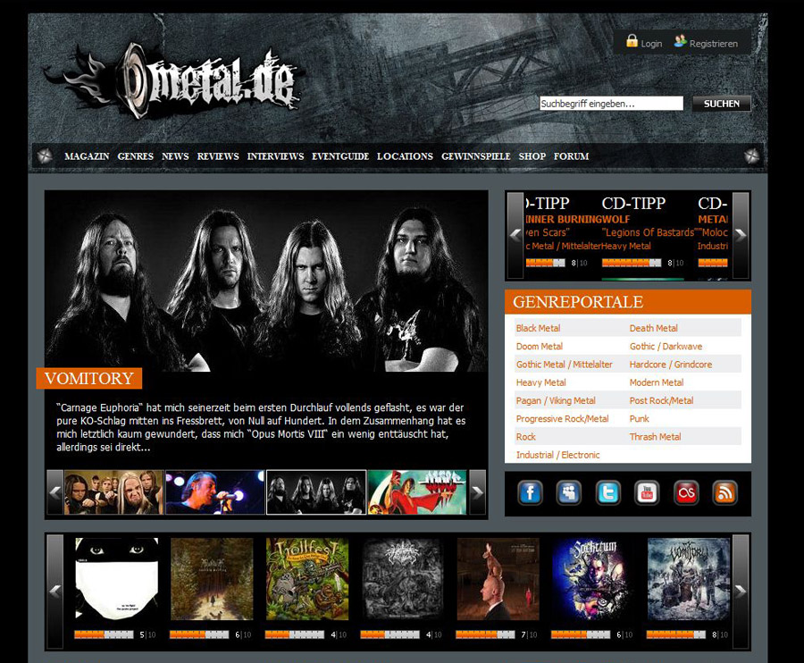 20 Jahre metal.de - Die Geschichte des Magazins • metal.de