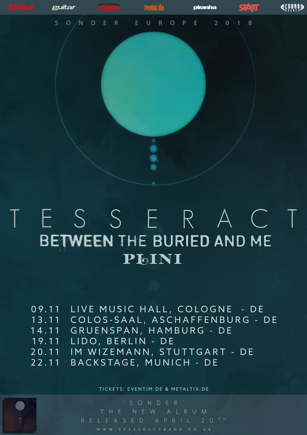 TesseracT verlosen ihr neues Album • metal.de