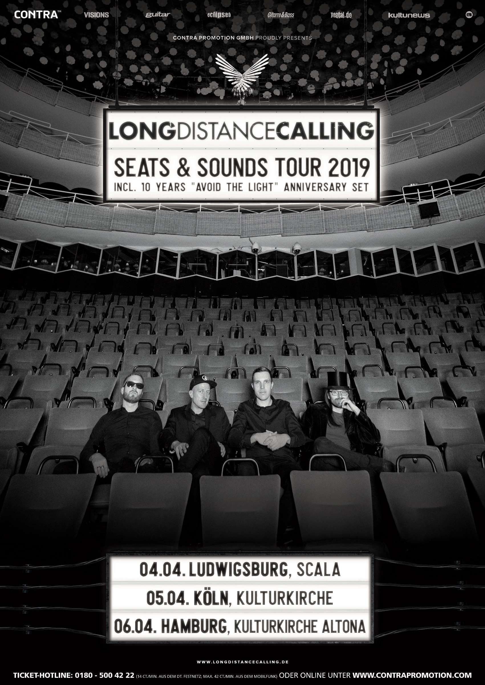 Long Distance Calling - Seats & Sounds Tour 2019 • metal.de