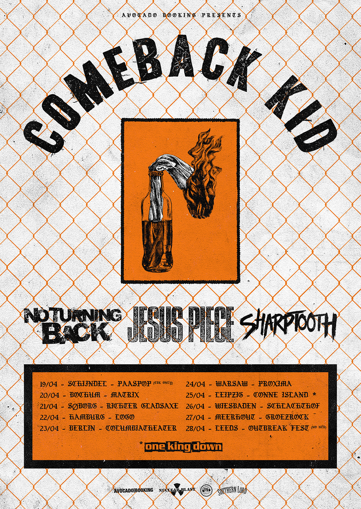 Comeback Kid - European Headliner Tour 2019 • metal.de