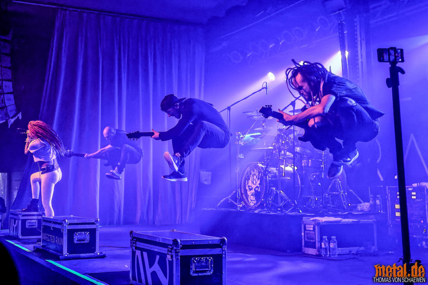 Infected Rain - Heyday Tour 2023: Club Vaudeville, Lindau • metal.de