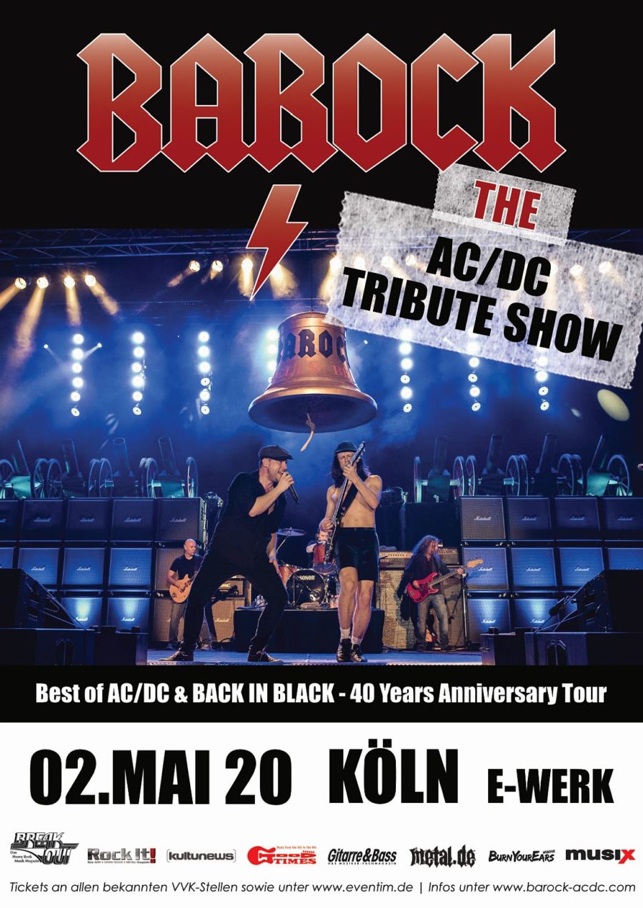 Barock - Best of AC/DC and 'BACK IN BLACK' - Tour 2020 • metal.de