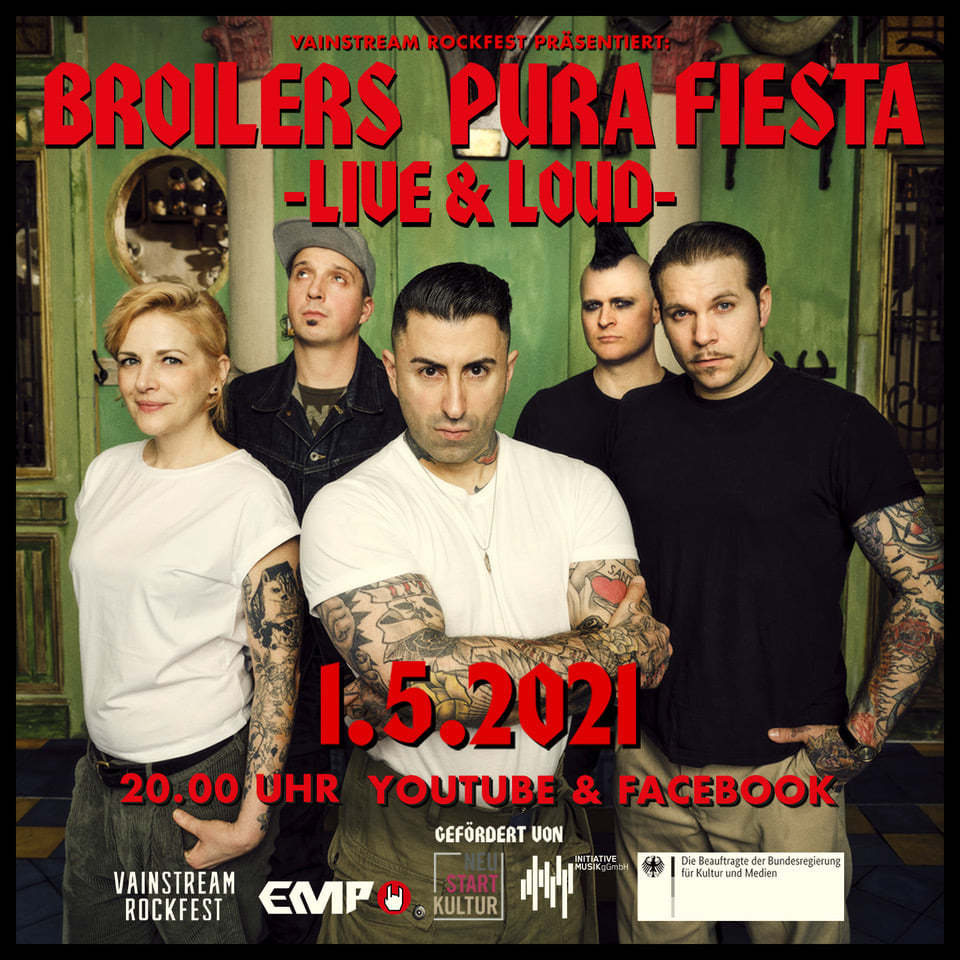 Broilers mit dem Streaming Konzert zum neuen Album • metal.de