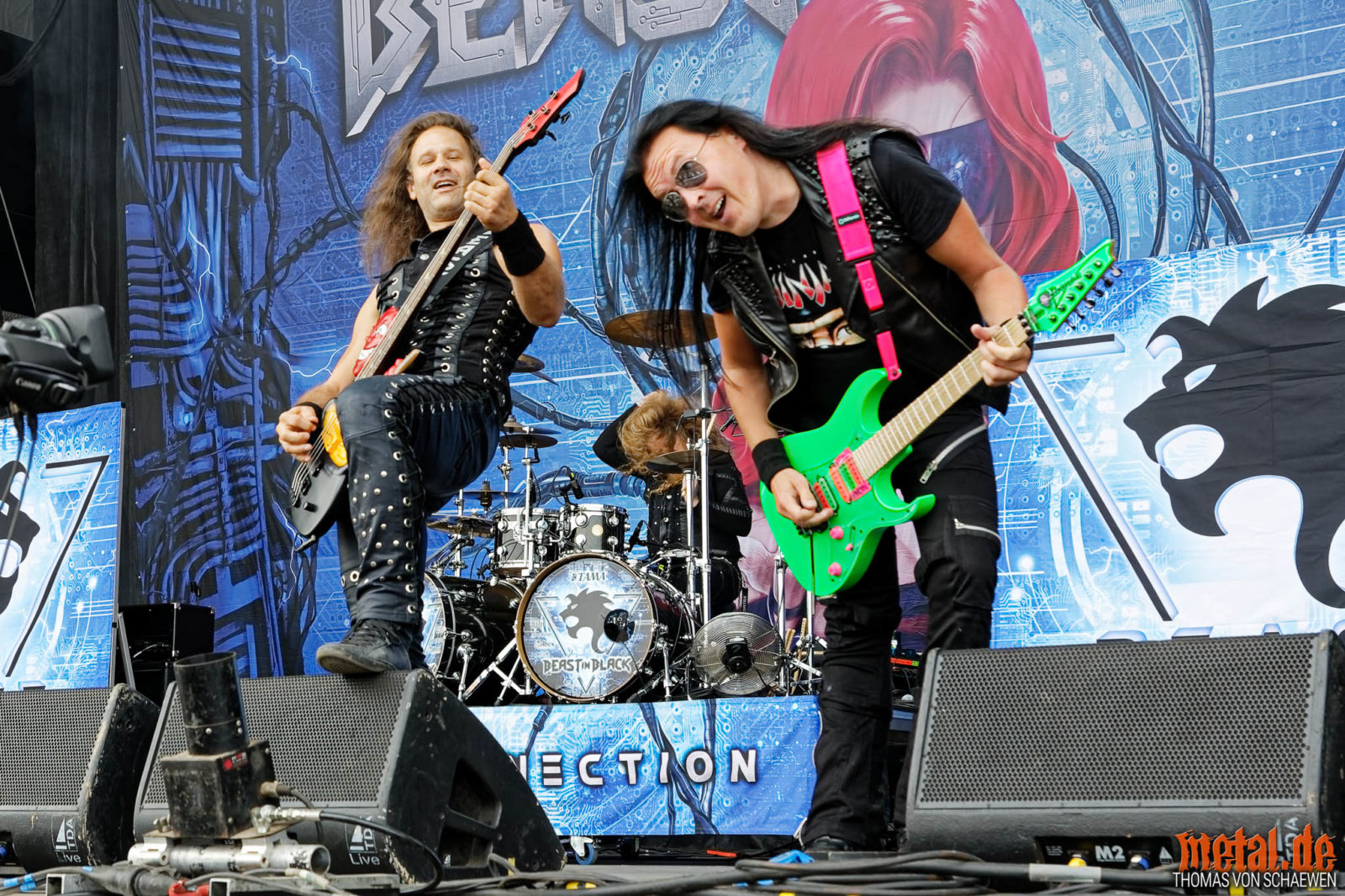Beast In Black - Dark Connection Tour 2023: Felsenkeller, Leipzig ...