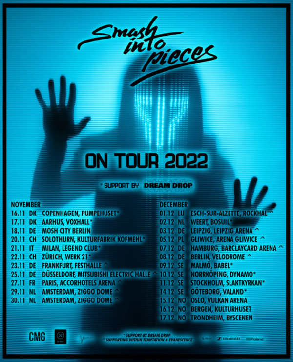 Smash Into Pieces - On Tour 2022 • metal.de