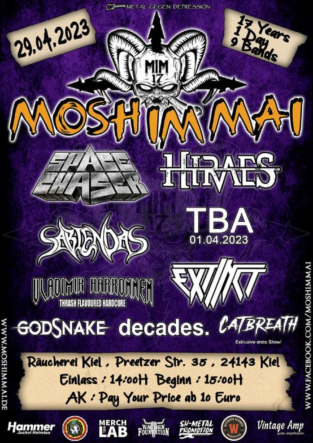 Mosh im Mai – 17 Jahre Non-Profit-Festival in Kiel • metal.de