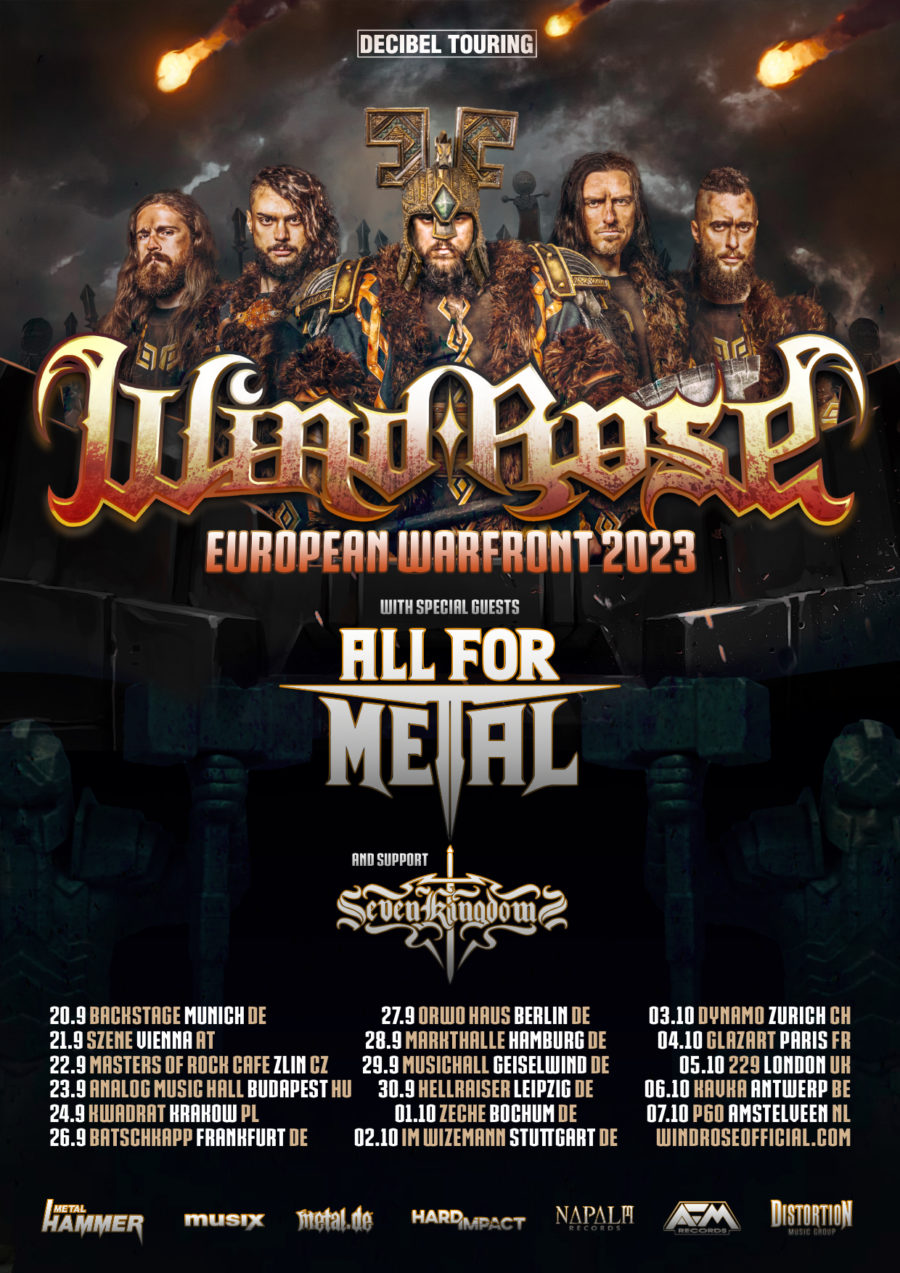 Wind Rose - European Warfront 2023 • Tourpräsentation auf metal.de