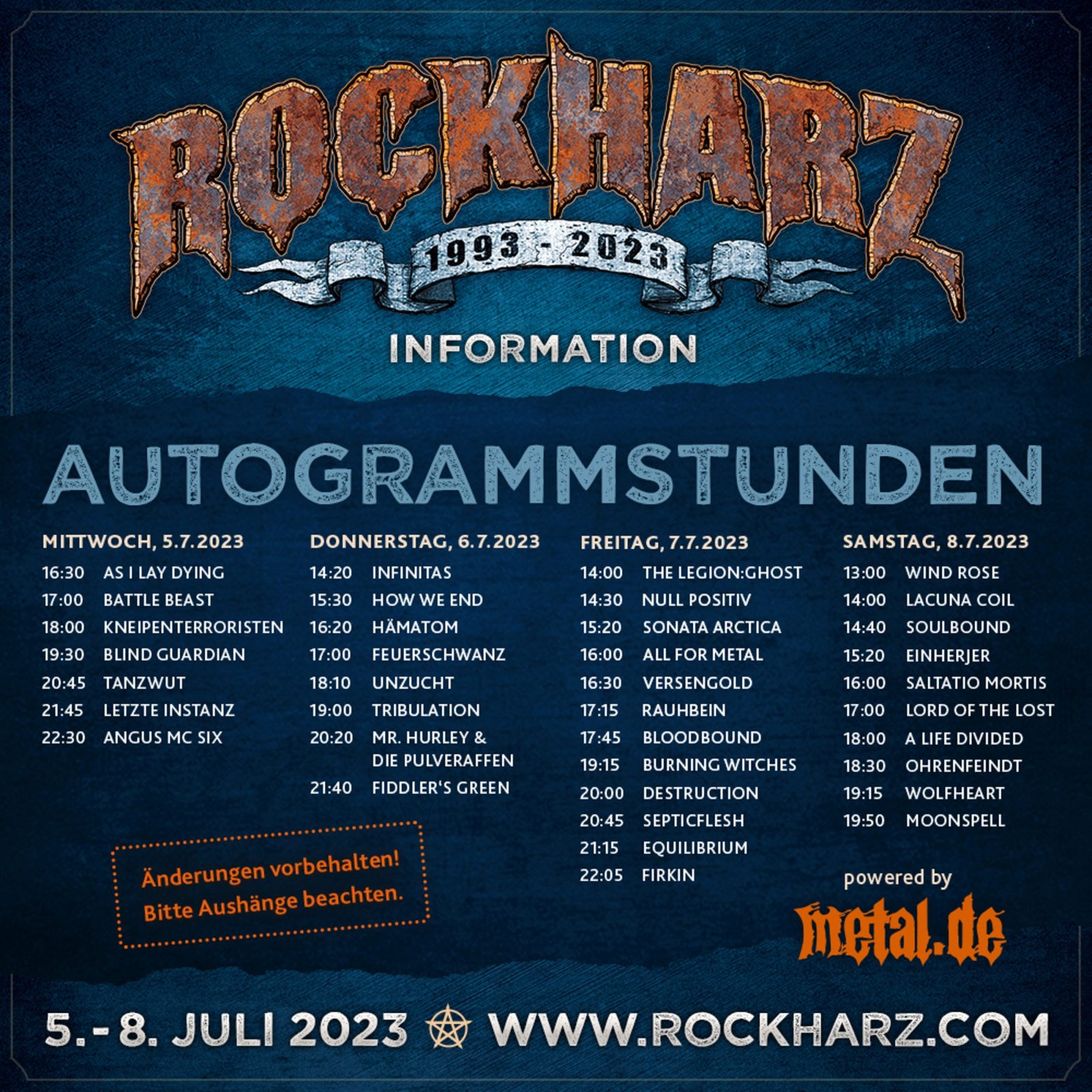 Rockharz 2023 Tickets Preise