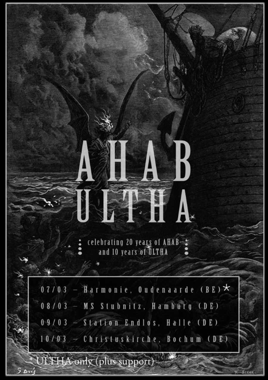 Ahab - Celebrating 20 Years Of Ahab 2024 • metal.de