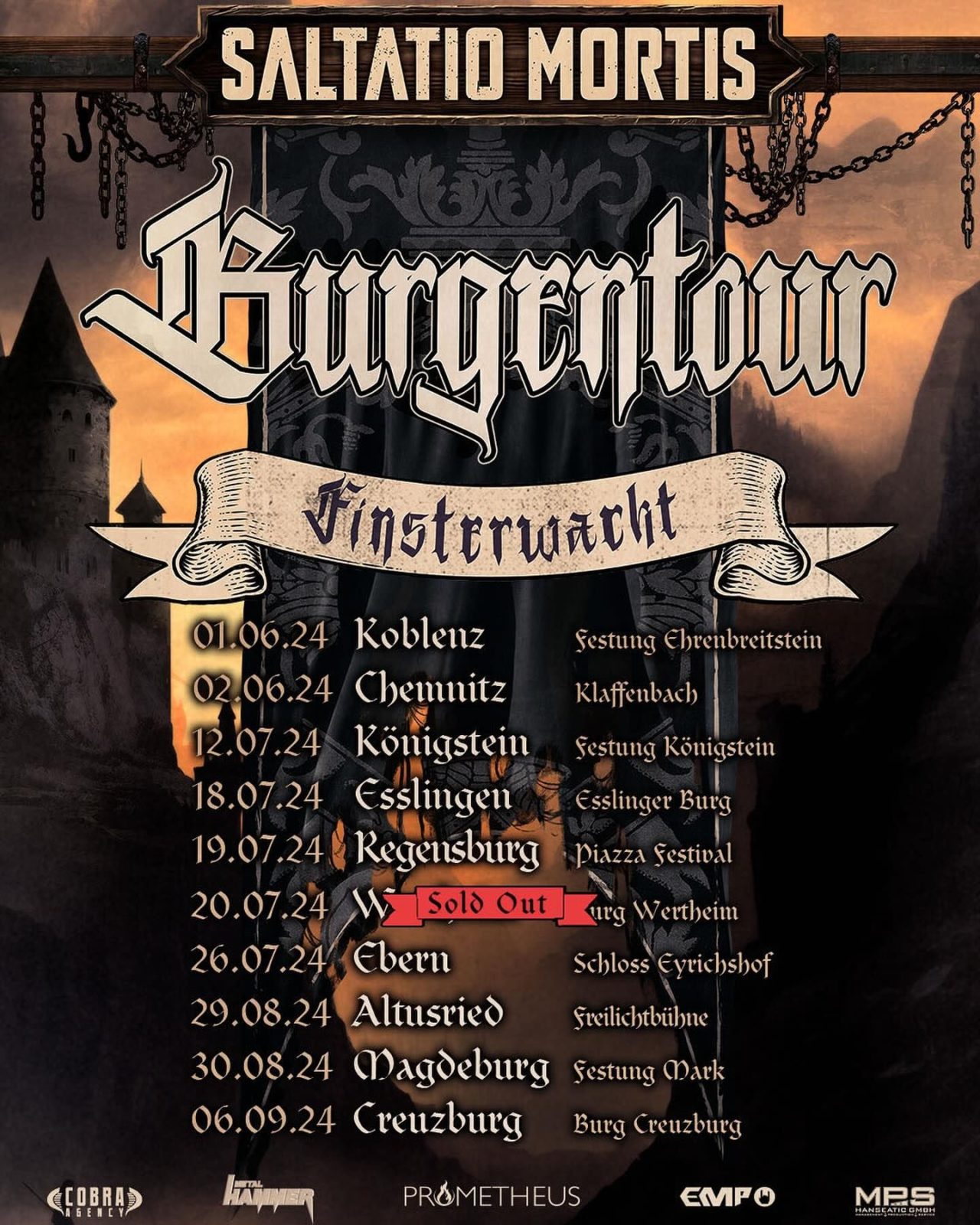 Saltatio Mortis kündigen ihr Konzeptalbum "Finsterwacht" an • metal.de